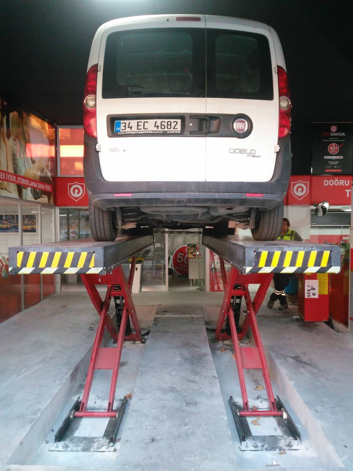 MAKAS LİFT DÜZ PLATFORMLU - PKW